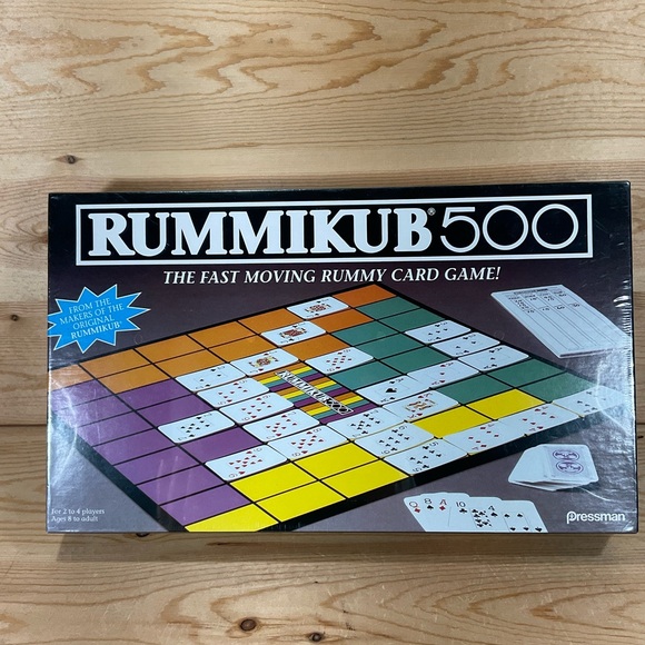 Pressman | Games | New Vtg Rummikub 50 Rummy Card Board Game By ...